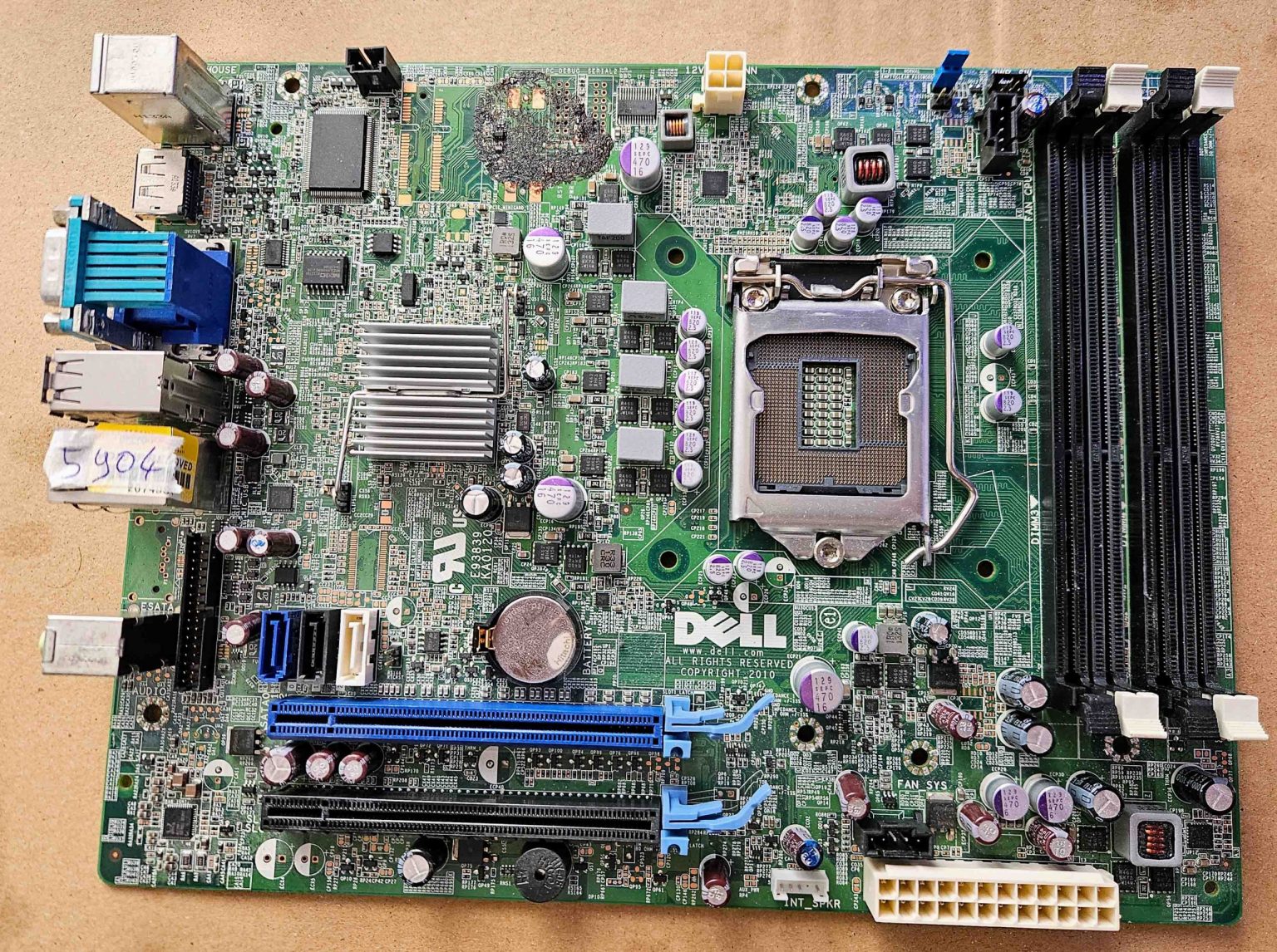 Dell Optiplex 790 990 MT DT matična plošča E93839 KA0121 Q65 Q67 | Deli ...
