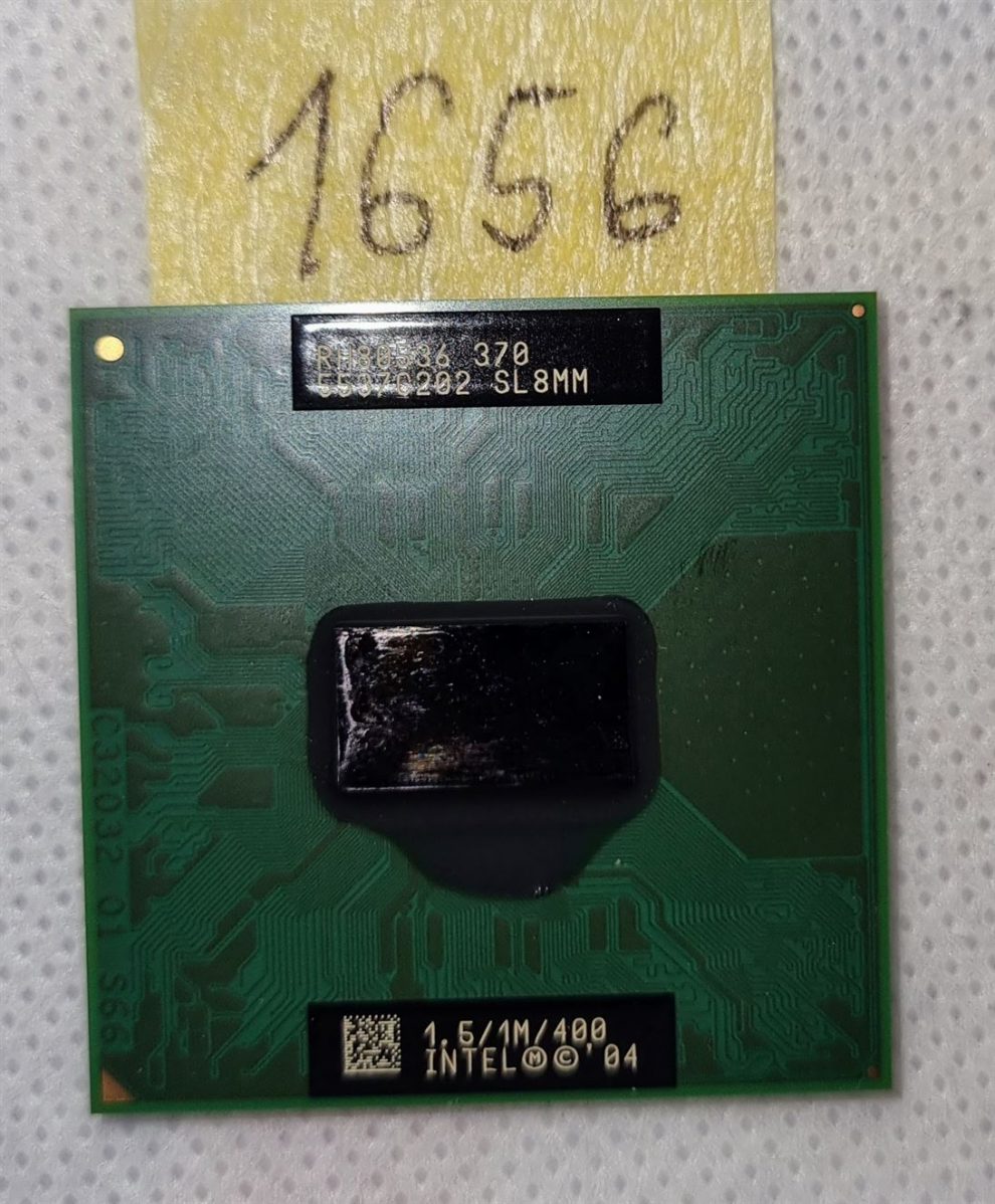 INTEL SL8MM Celeron M 370 CPU 1,5 GHz procesor - Računalniška Trgovina ...
