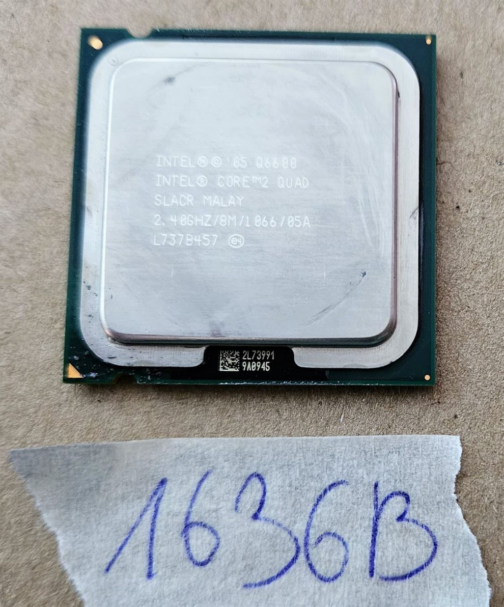 Intel Core 2 Quad Q6600 2,40 GHz Socket LGA775 procesor CPU SLACR ...
