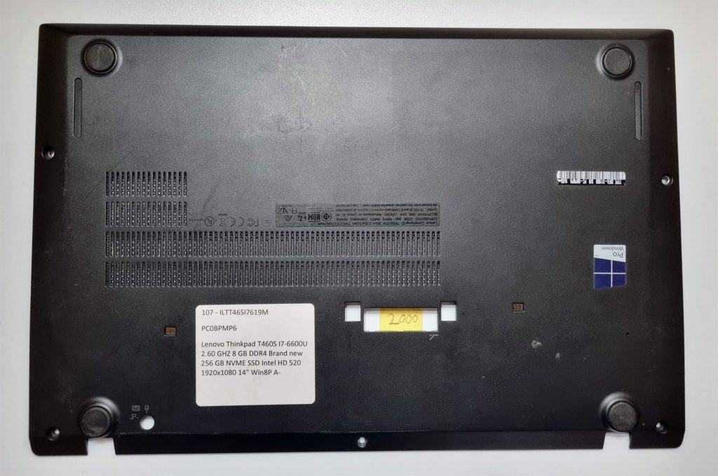Lenovo THINKPAD T460s Shell Bottom Housing SM10H22116 - Originalni ...